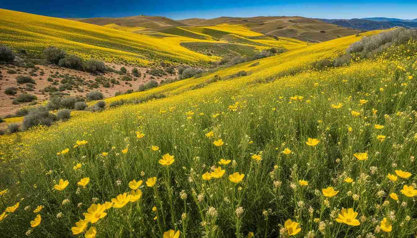 Yellow Flowers in Spain