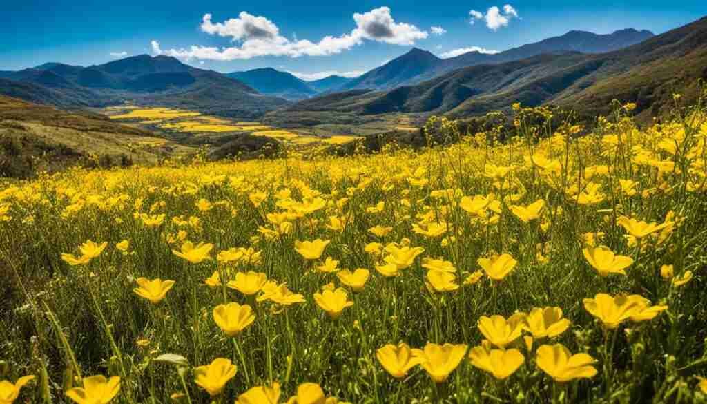 Yellow Flowers in Venezuela