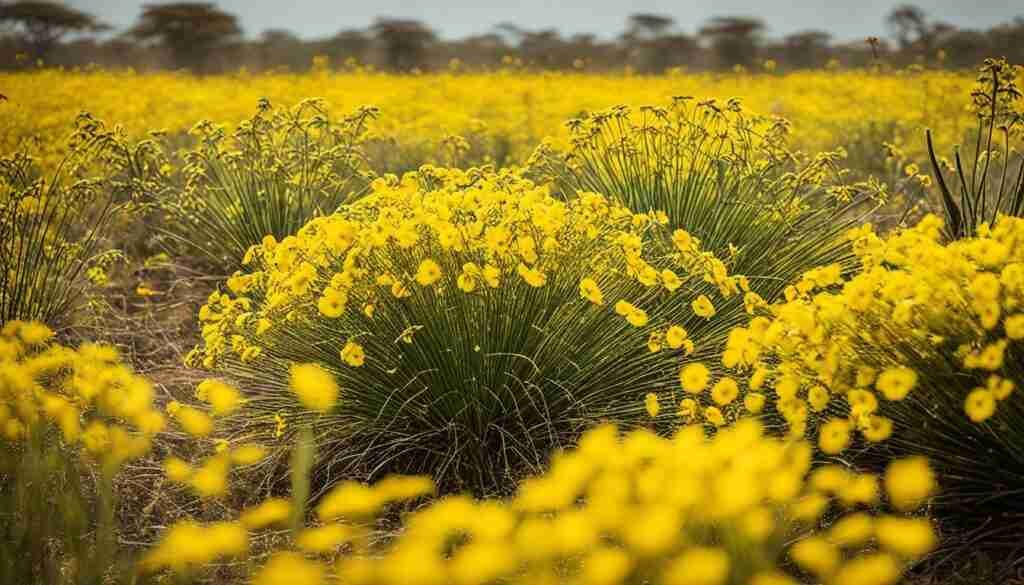 Yellow Flowers in South Sudan