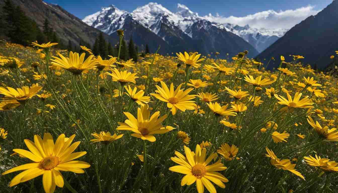 Yellow Flowers in Colorado