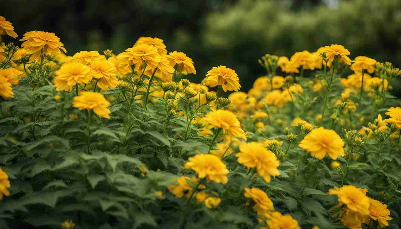 Yellow Flowers in Ohio