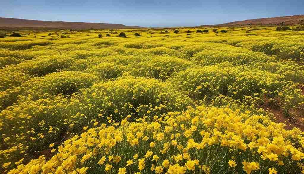 Yellow Flowers in Somalia