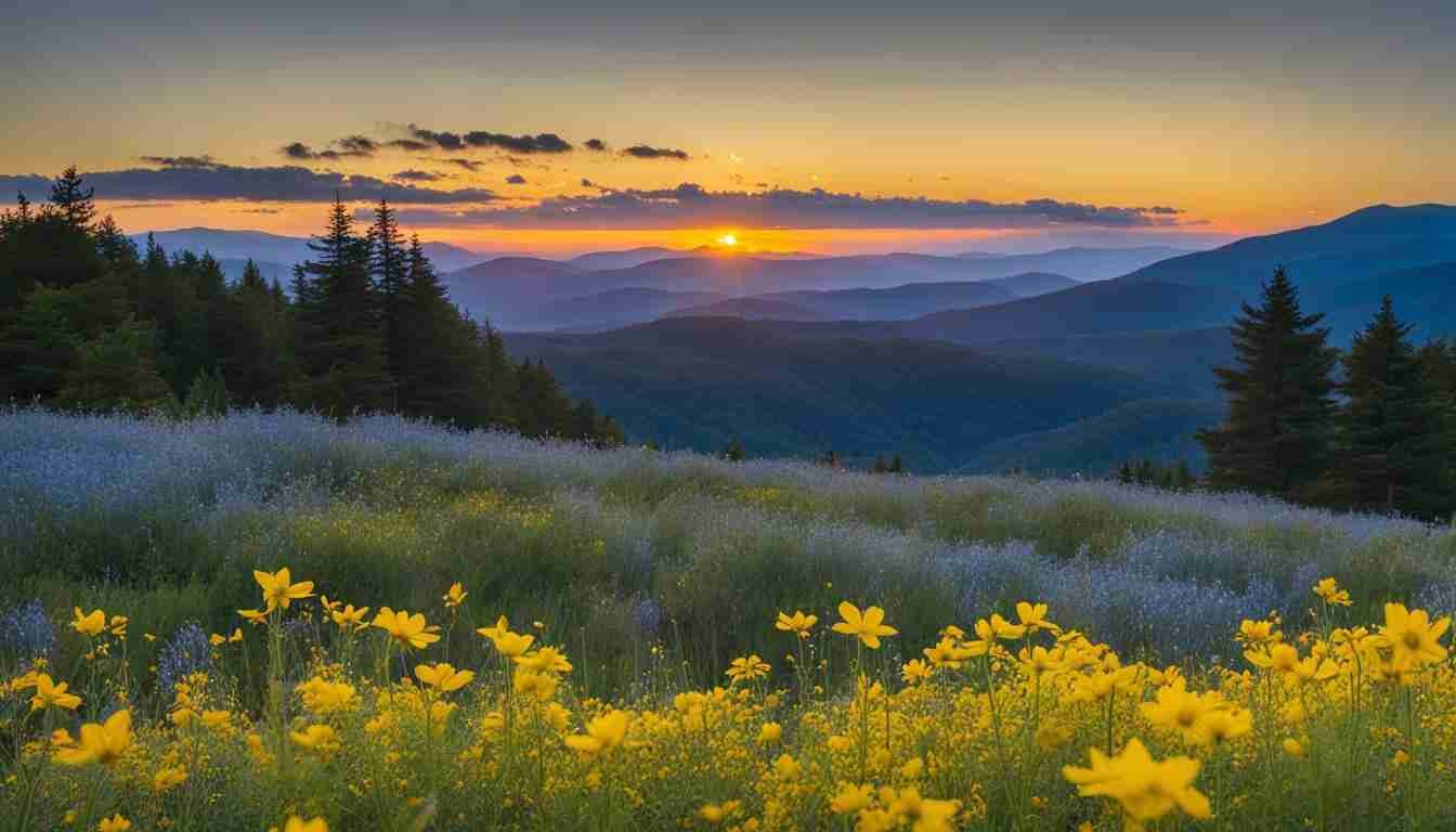 Yellow Flowers in Vermont