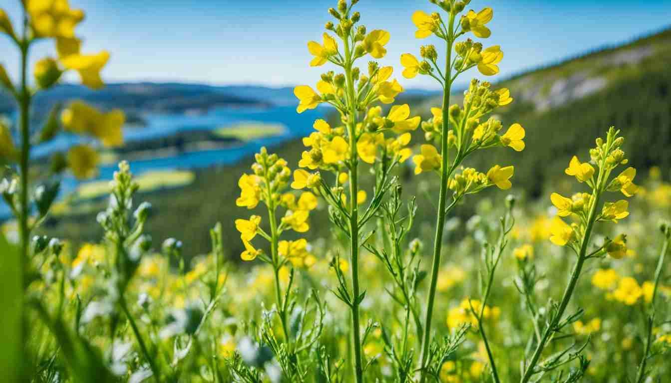 Yellow Flowers in Sweden