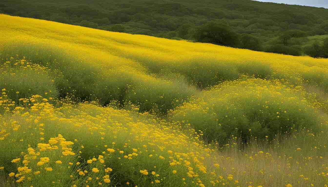Yellow Flowers in Texas