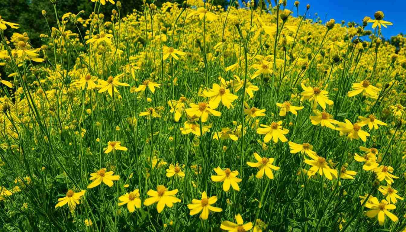 Yellow Flowers in Michigan