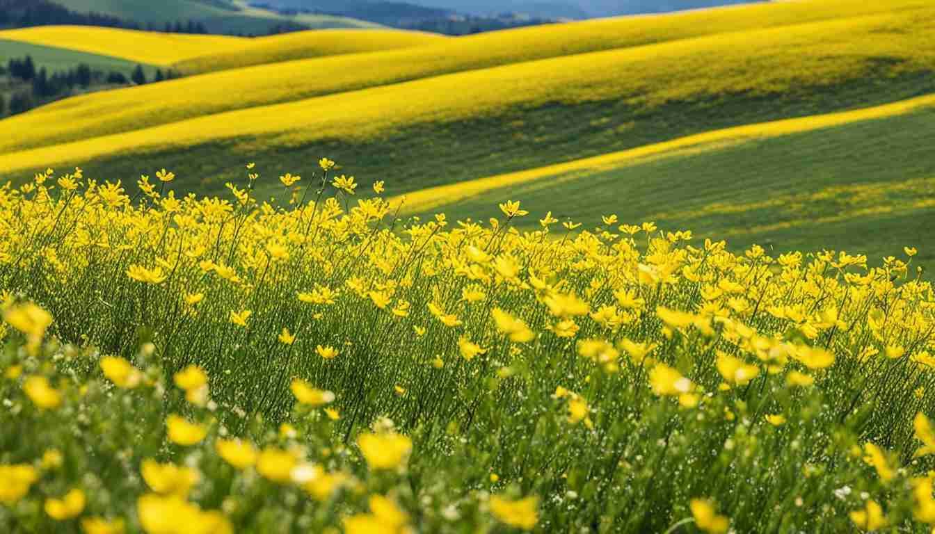 Yellow Flowers in Slovakia
